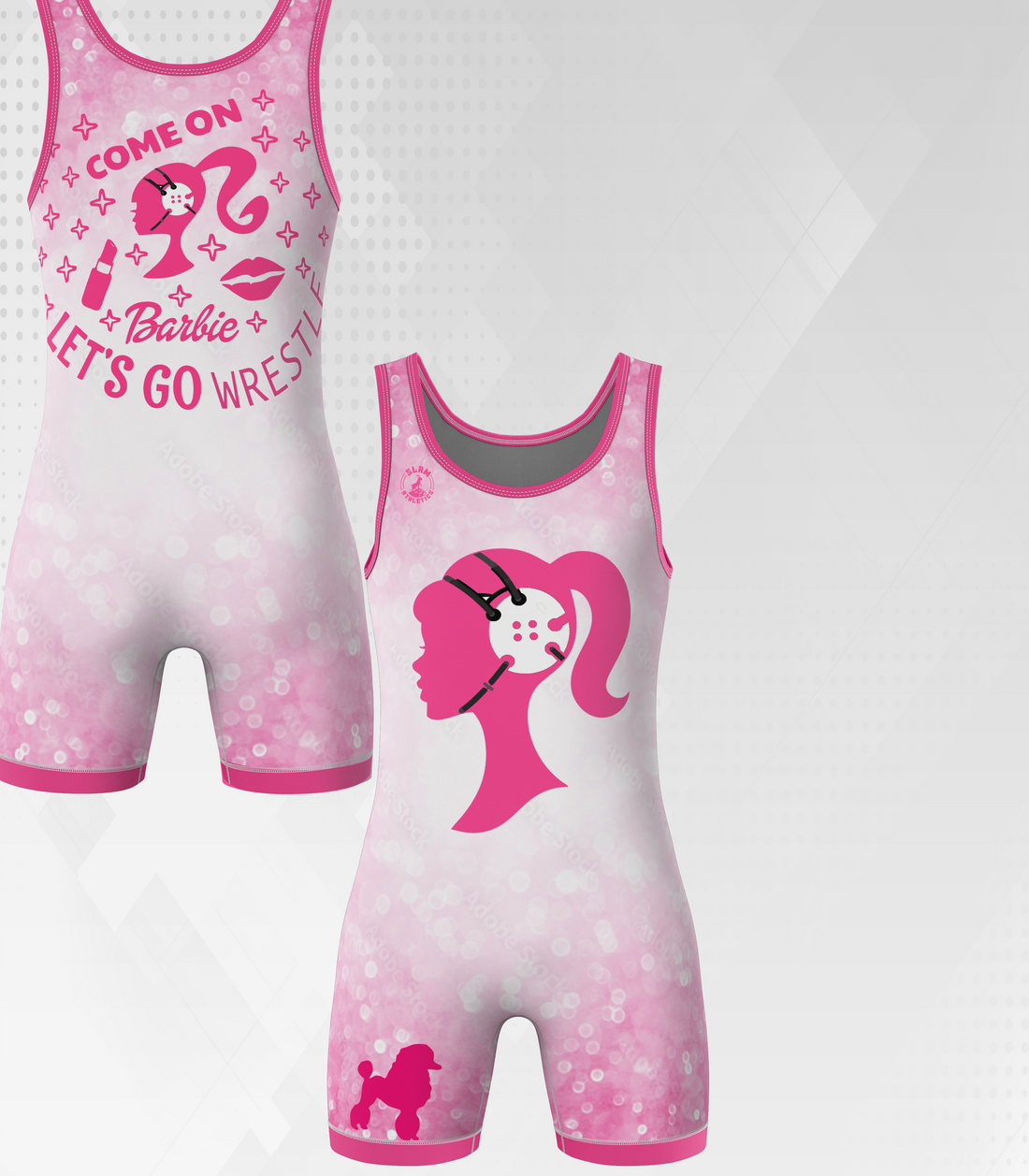 Flash Sale!!!!! Pink individual Singlet – Slam Athletics